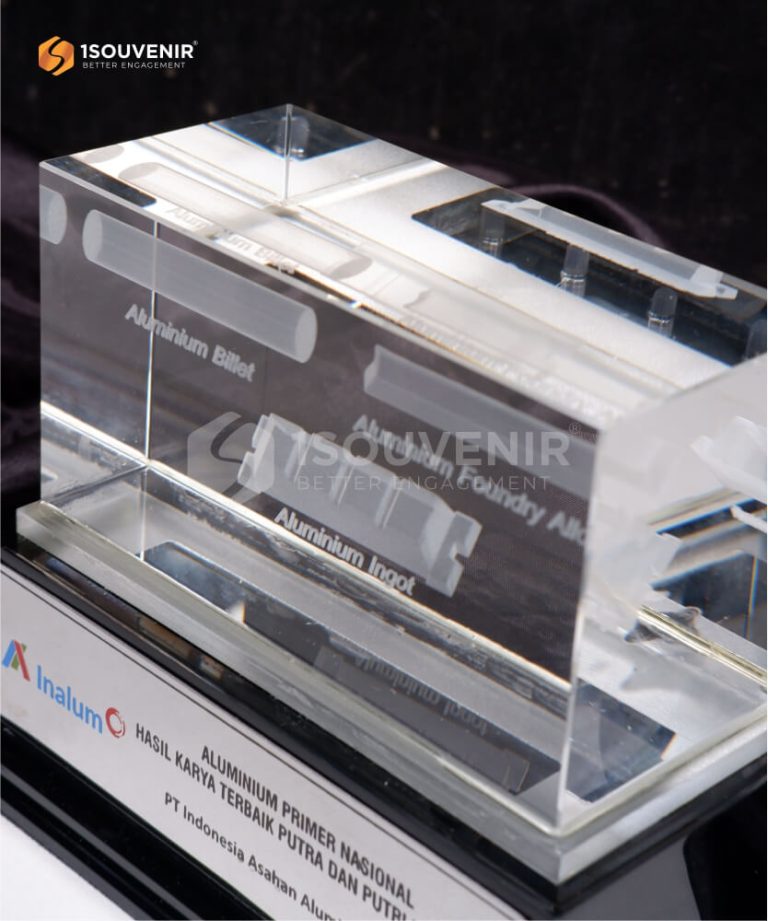 Plakat Kristal Aluminium Primer Nasional - 1souvenir® Portofolio